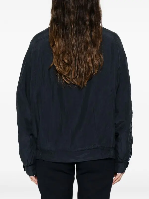 Prada Silk Blouson Jacket