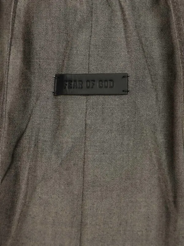 Fear Of God Wide Leg Trousers - Gray