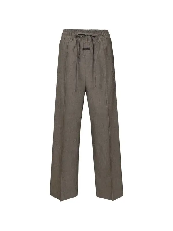Fear Of God Wide Leg Trousers - Gray