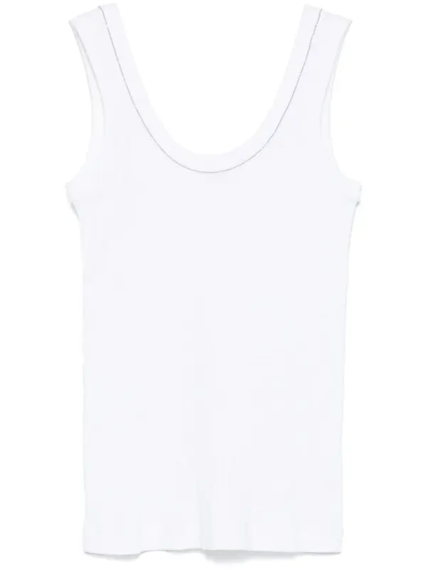 Brunello Cucinelli Sleeveless Tank Top - Multicolor