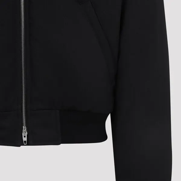JIL SANDER Cropped Bomber Jacket