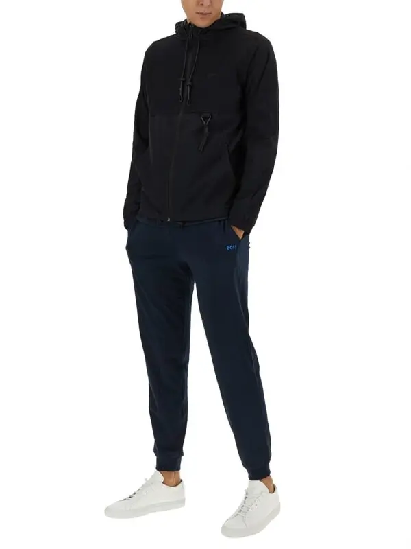 BOSS Technical Fabric Hooded Sweatshirt