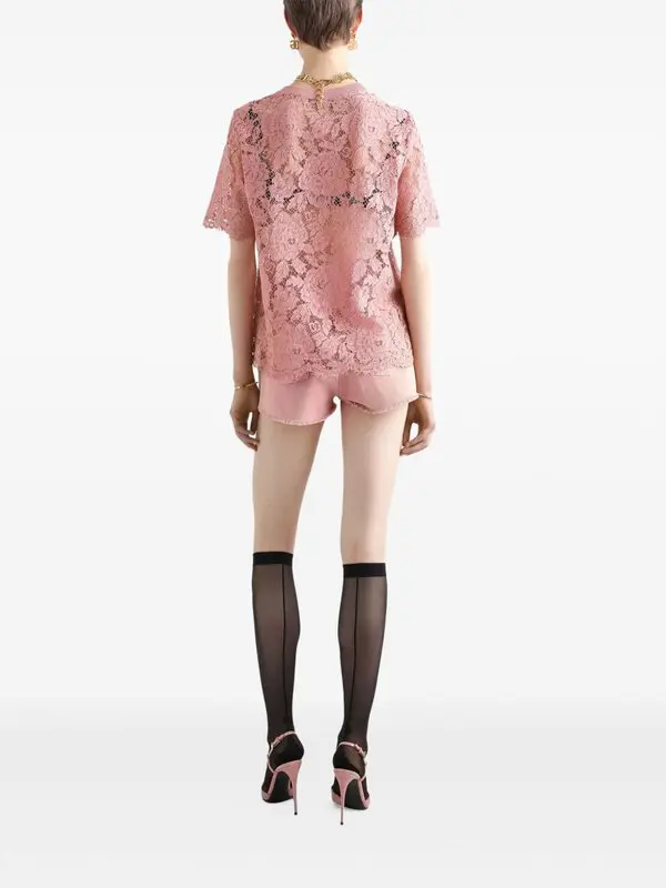 Dolce & Gabbana Lace Top - Multicolor