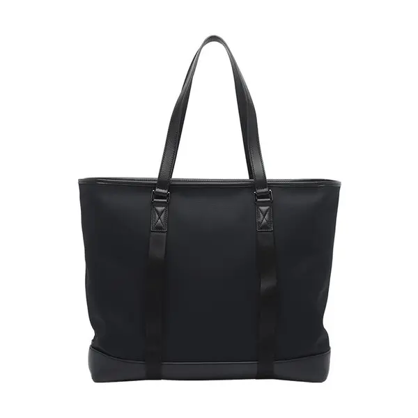 TOD'S Medium Fabric And Leather Shopping Bag