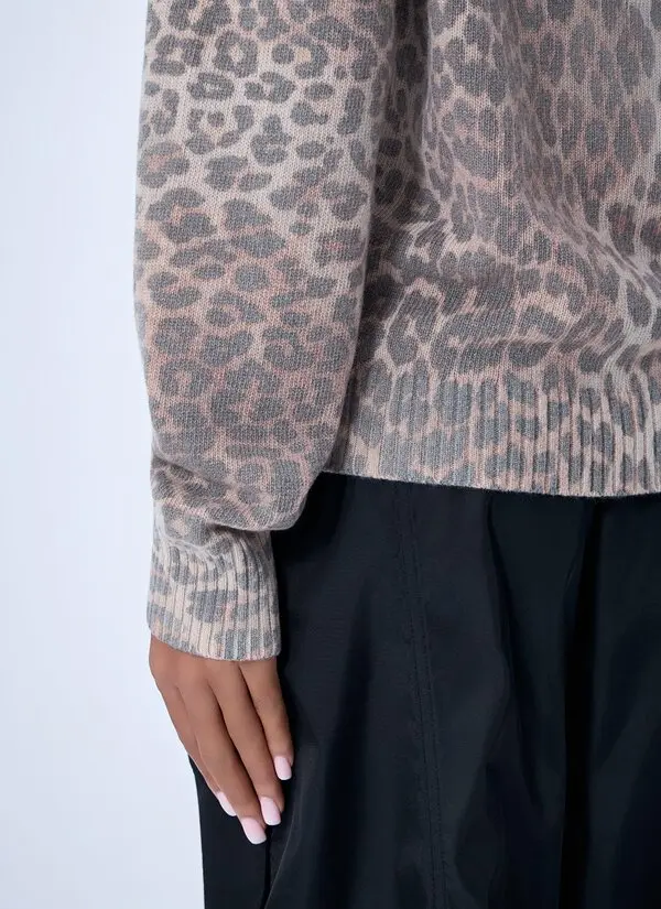 GANNI Wool-blend Jacquard Sweater