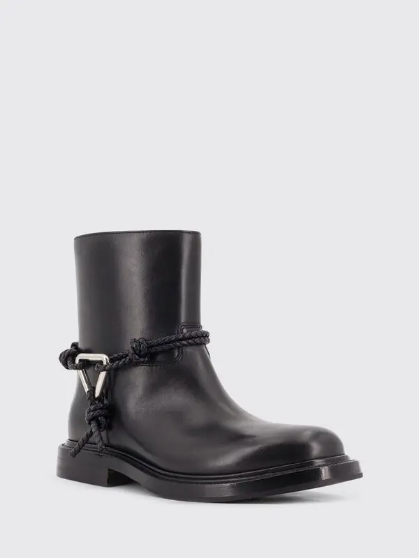 Bottega Veneta Leather Boots - Black