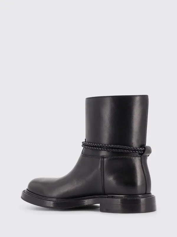 Bottega Veneta Leather Boots - Black