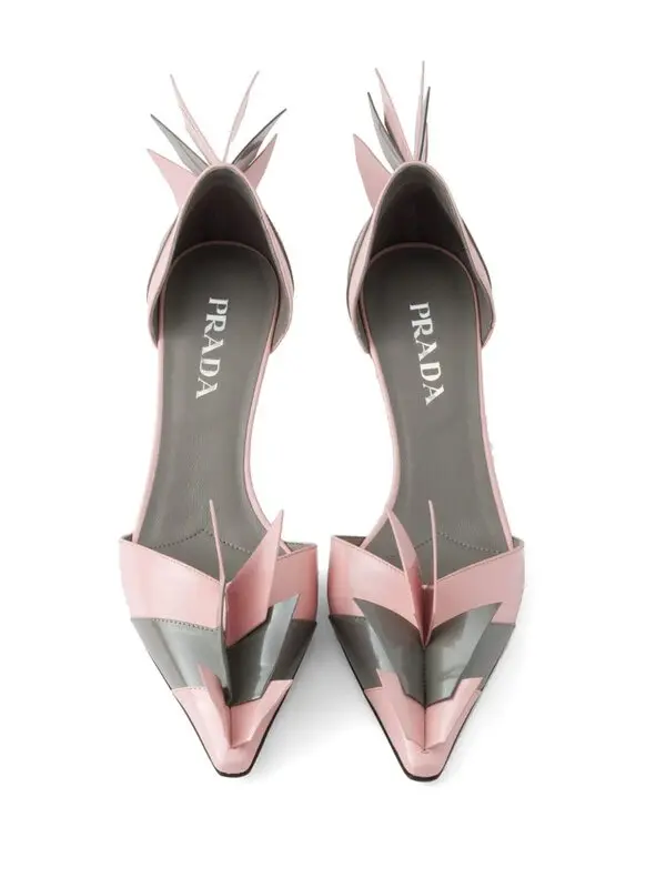 Prada Patent Leather Bicolor Pumps - Multicolor
