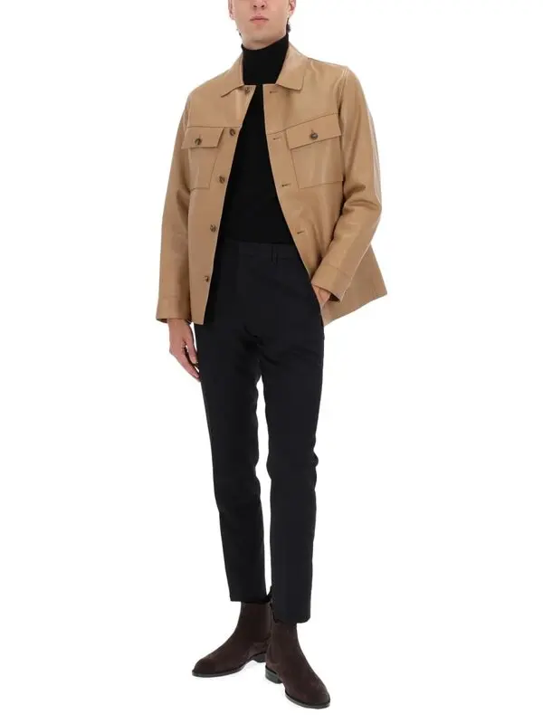 BOSS C-malid Regular Fit Jacket - Cream