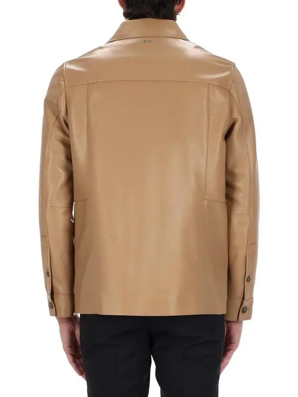 BOSS C-malid Regular Fit Jacket - Cream
