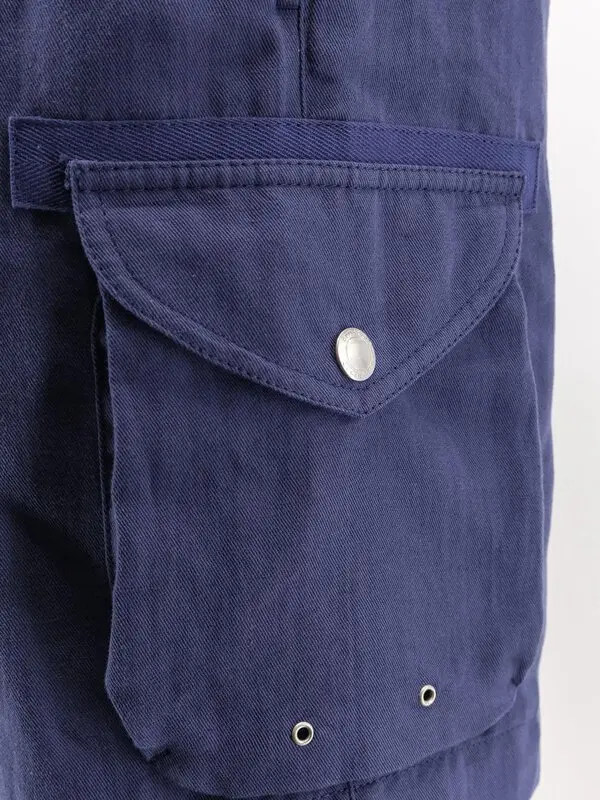 Brunello Cucinelli Linen And Cotton Shorts - Multicolor