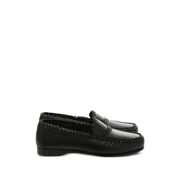 Hereu Leather Loafers - Black