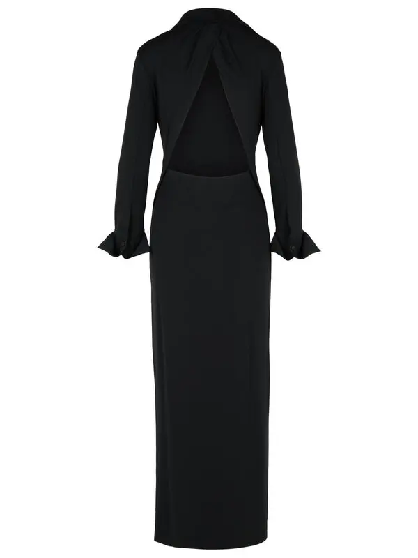 Sportmax Nias Viscose Stretch Dress