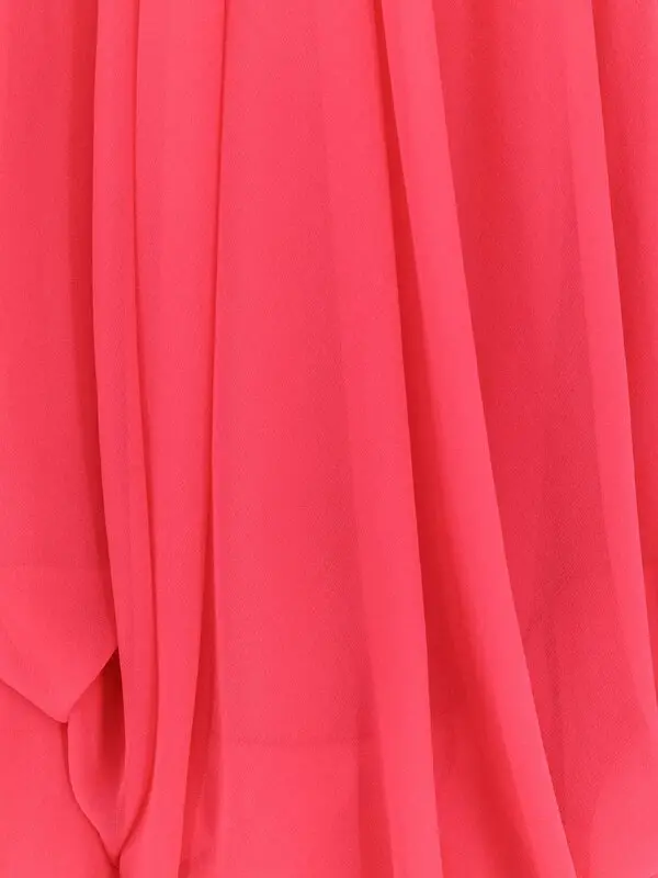 Alberta Ferretti Silk Long Dress