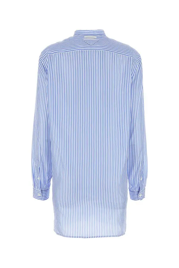 Prada Printed Silk Shirt