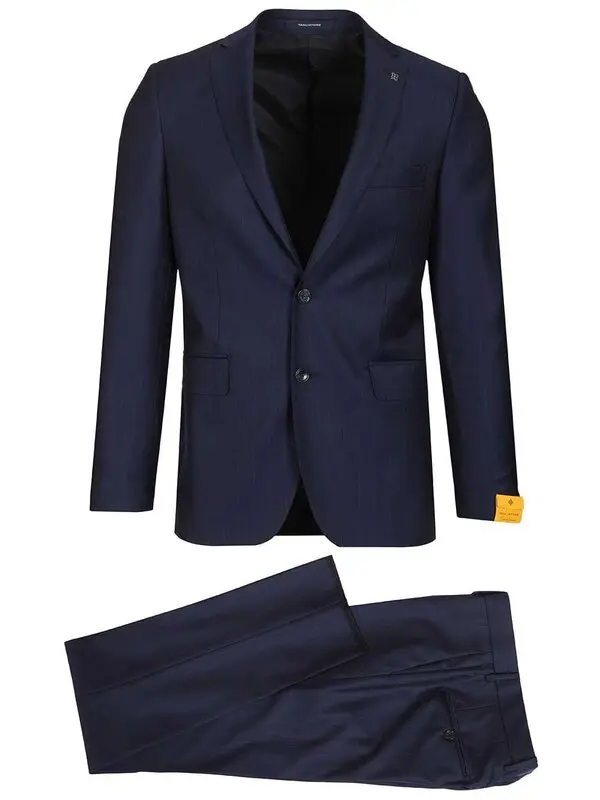 Tagliatore Pinstripe Suit - Blue