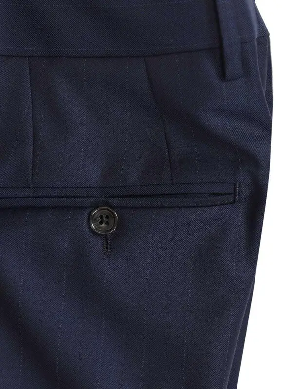 Tagliatore Pinstripe Suit - Blue