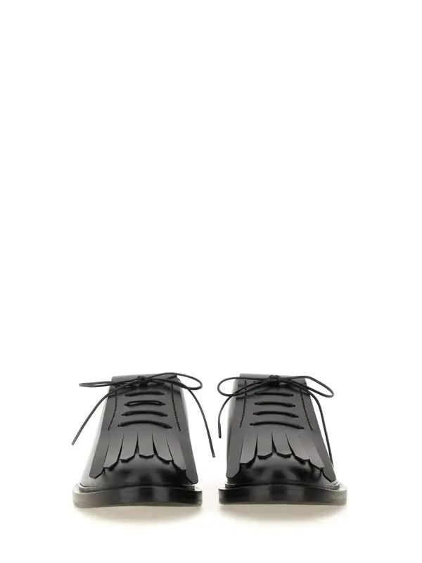 Max Mara Leather Derby