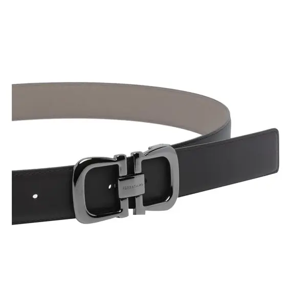 FERRAGAMO Adjustable Belt - Brown