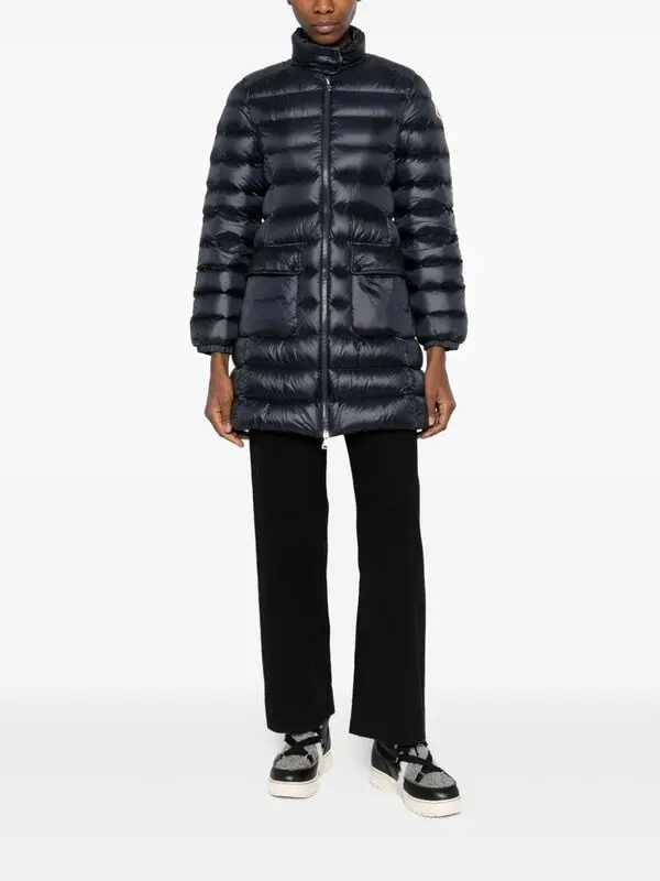 Moncler Genet Long Down Jacket - Multicolor