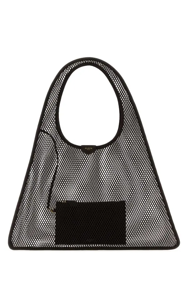 Alaïa Dark Mesh One Piece Shopping Bag
