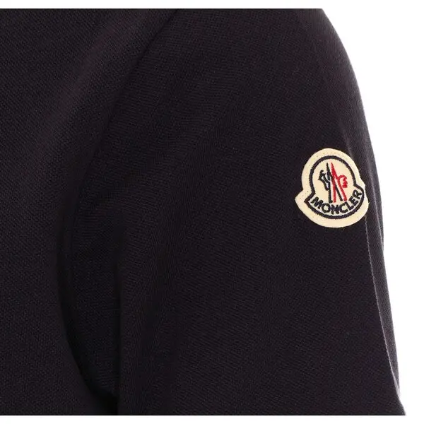 Moncler Logo Polo - Blue