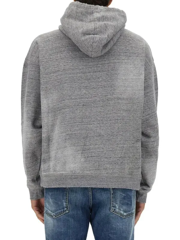 Dsquared2 Sweatshirt With Logo - Gray
