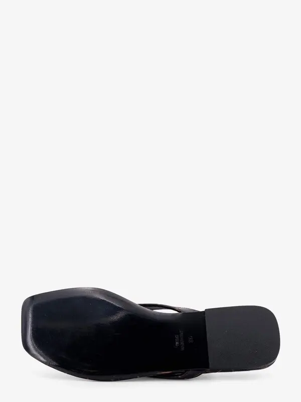 TOTEME Croco-embossed Leather Sandals