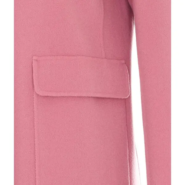 Max Mara Smmsissy Single-breasted Wool Drap Jacket