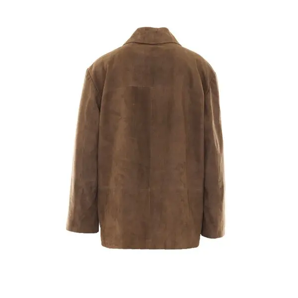 Max Mara Astrale Suede Jacket - Brown