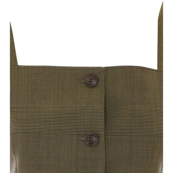Max Mara Prince Of Wales Wool Vest