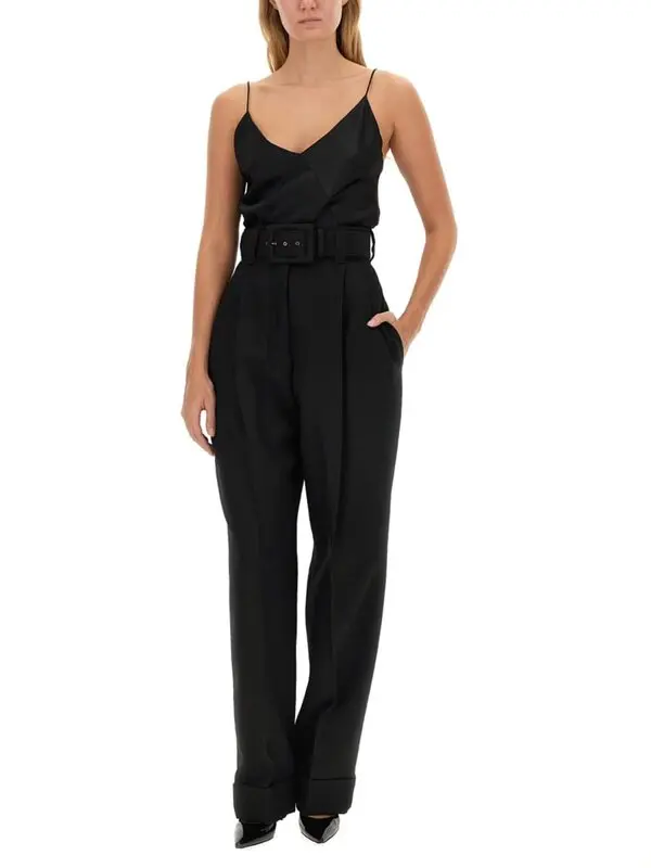 Max Mara Metello Silk V Neck Camisole Top