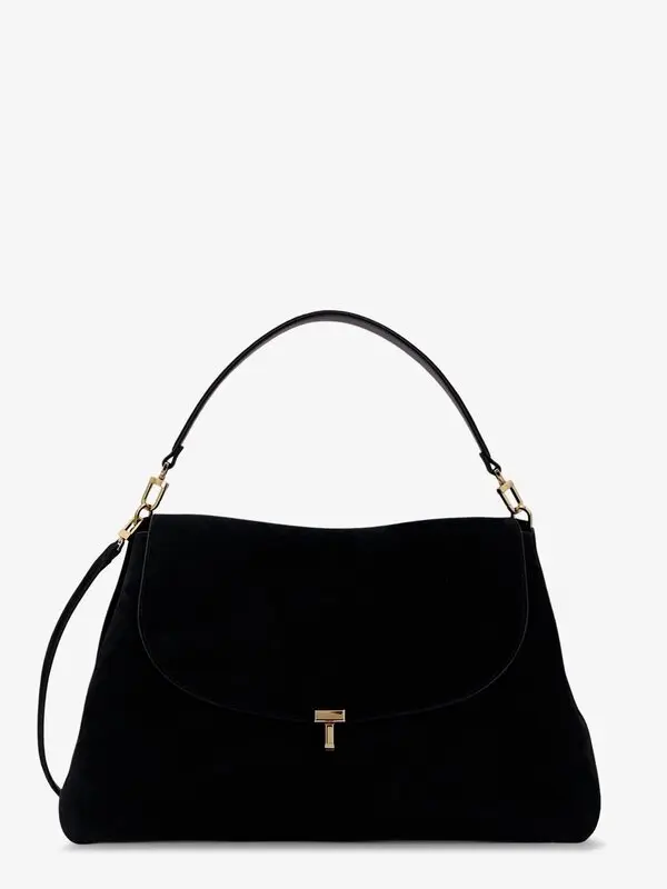 TOTEME T-lock Leather Handbag