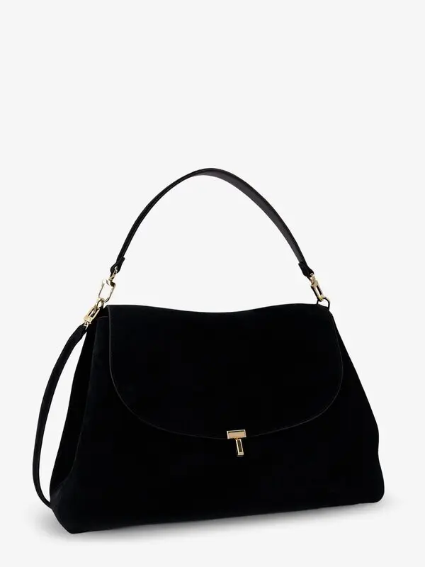 TOTEME T-lock Leather Handbag