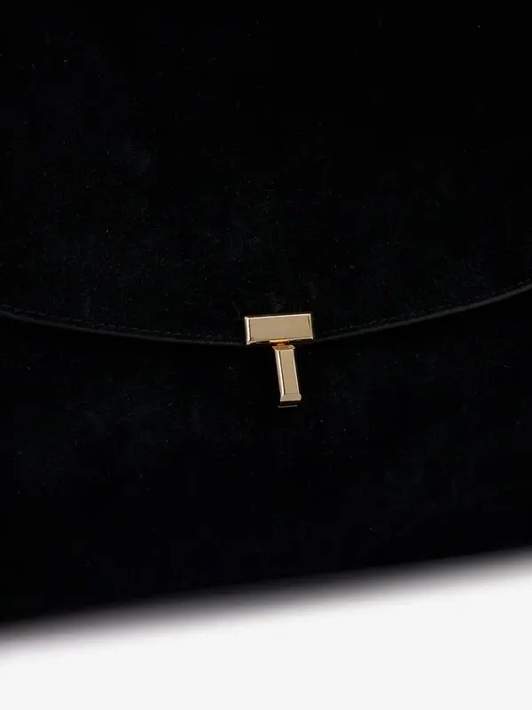 TOTEME T-lock Leather Handbag
