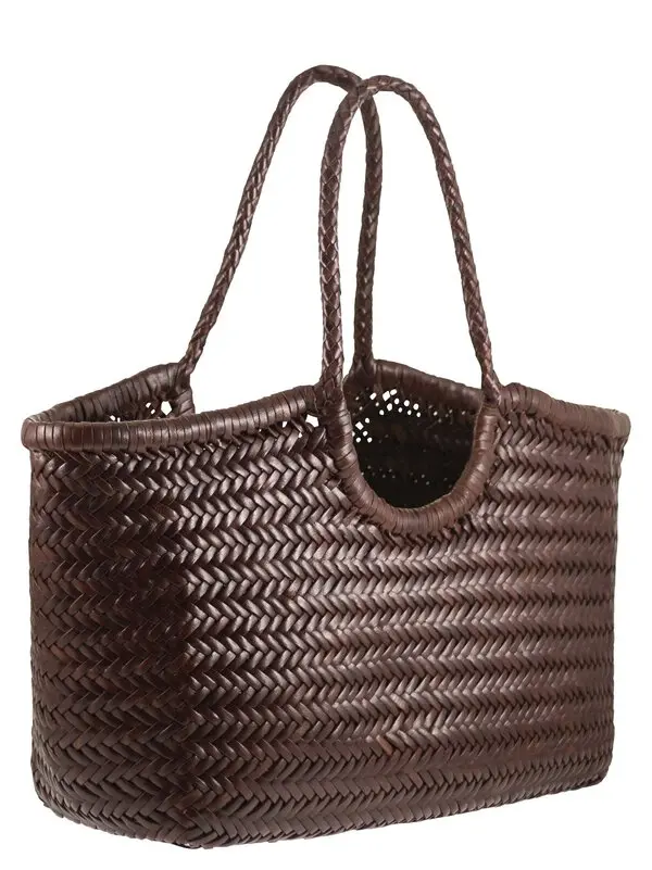 Dragon Diffusion Nantucket Leather Basket Bag
