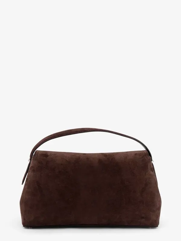 TOTEME T-lock Suede Handbag