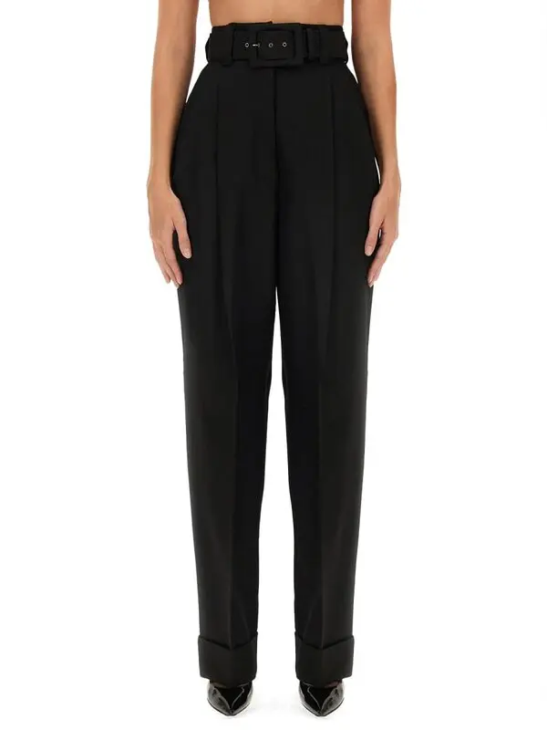 Max Mara Street Piano Pants - Black
