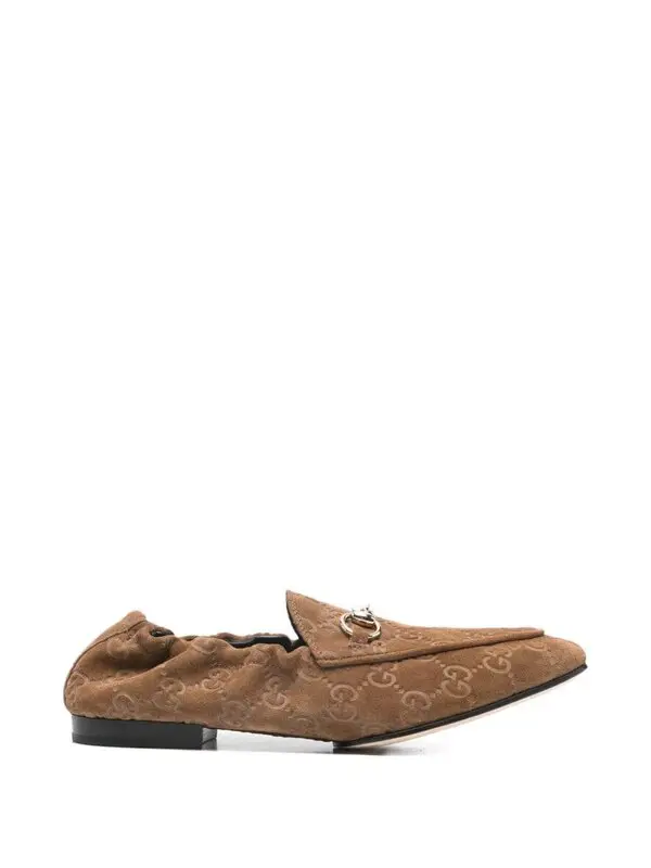 Gucci Jordaan Leather Loafers - Multicolor
