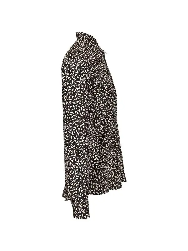 Dries Van Noten Silk Shirt - Black