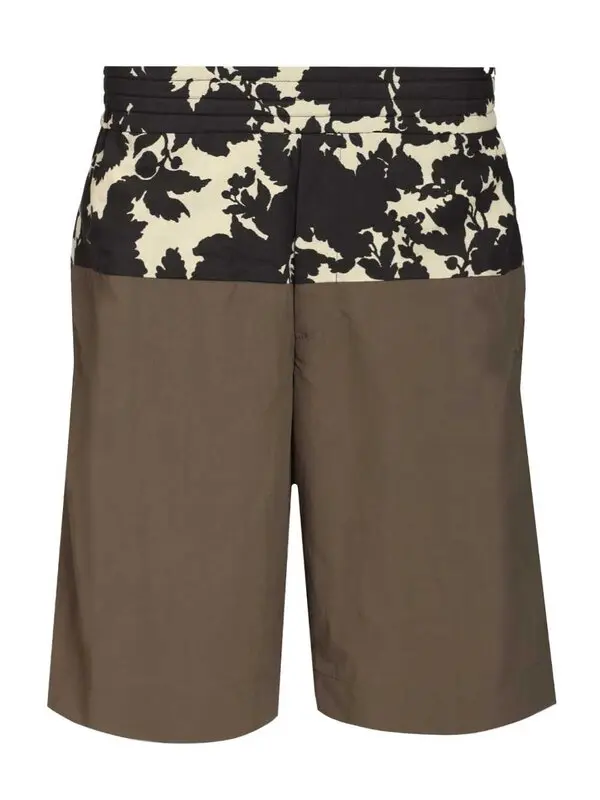 Dries Van Noten Pablo Shorts - Green