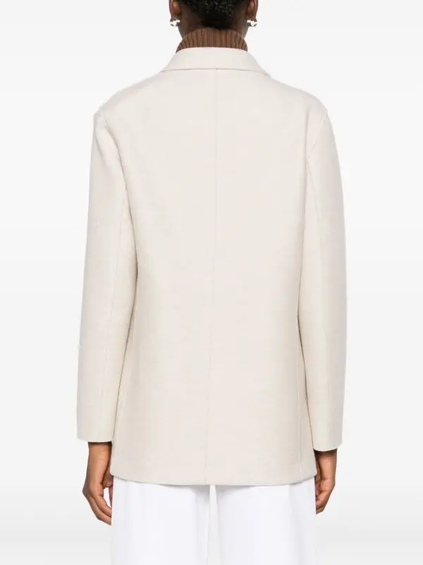 Harris Wharf London Wool Double-breasted Coat