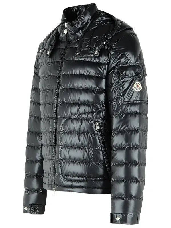Moncler Lauros Short Hooded Down Jacket