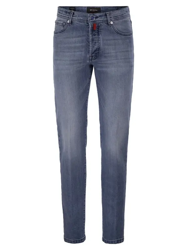 Kiton Stretch Denim Five-pocket Jeans - Multicolor