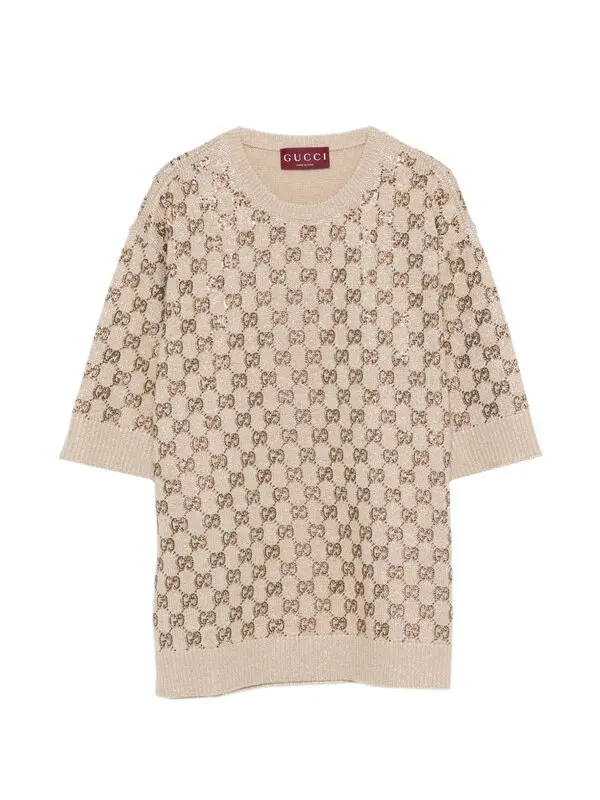 Gucci Gg Wool Sweater - Multicolor