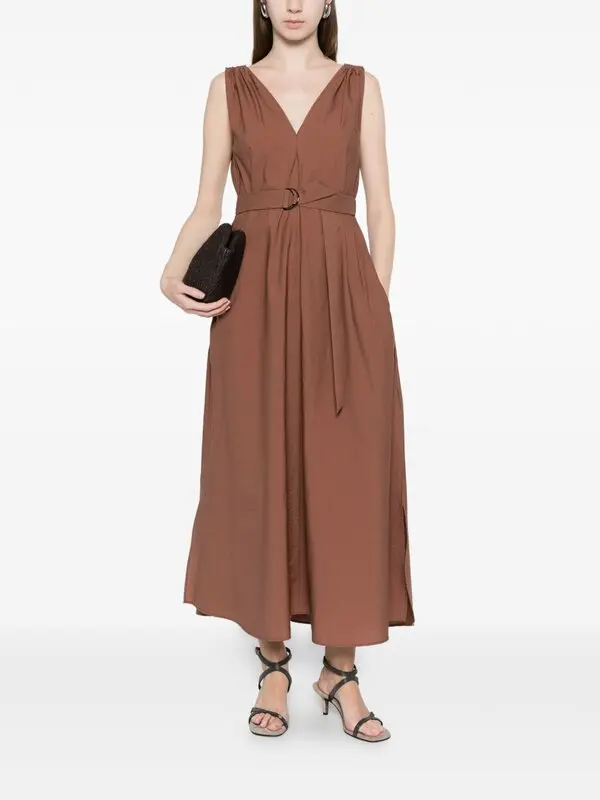 Brunello Cucinelli Cotton Long Dress