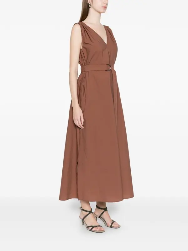 Brunello Cucinelli Cotton Long Dress