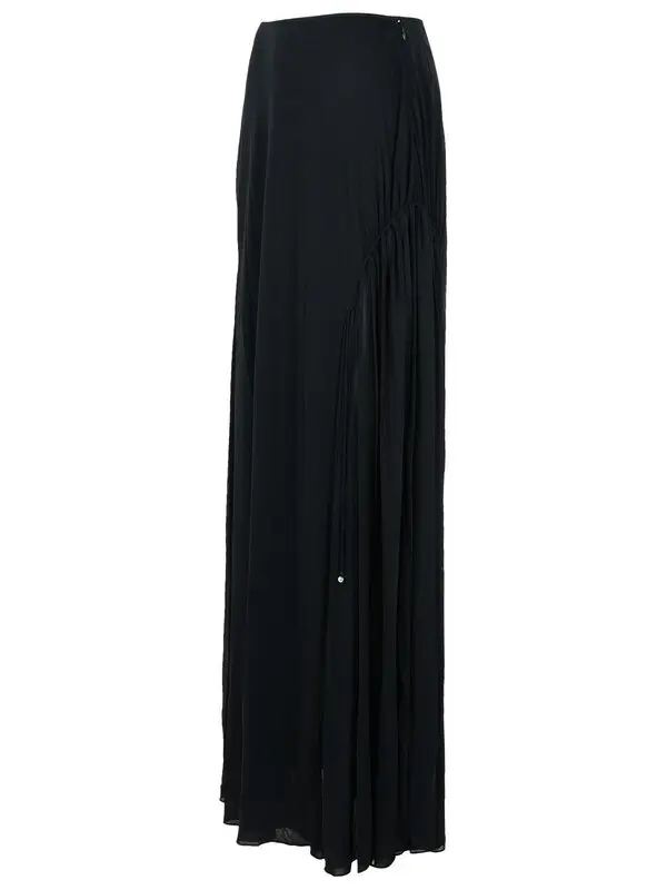 LANVIN Flared' Viscose Blend Skirt