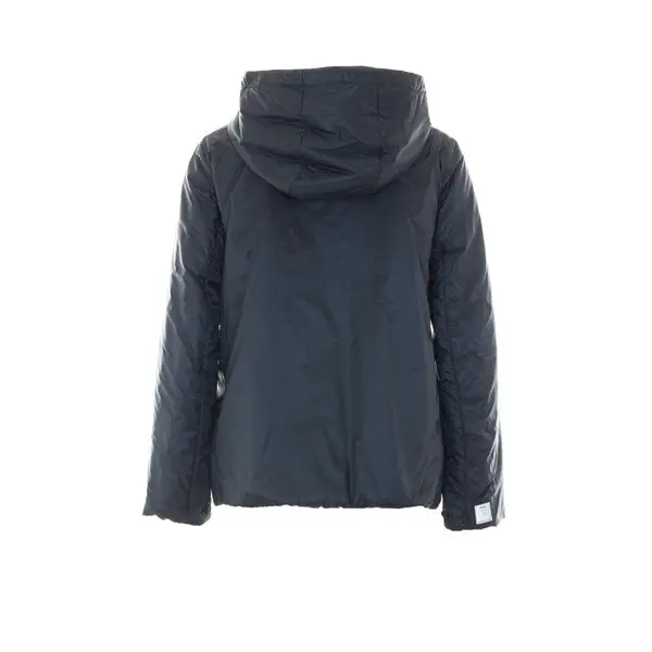 Max Mara Greenh The Cube Padded Jacket With Drip-proof Canvas - Blue