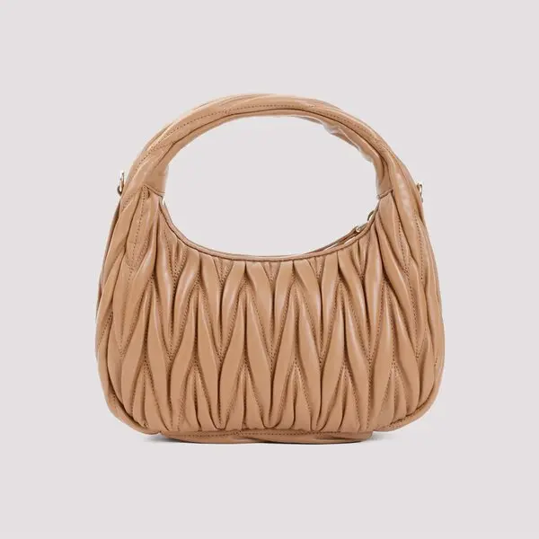 Miu Miu Small Wander Matelassé Hobo Bag - Multicolor